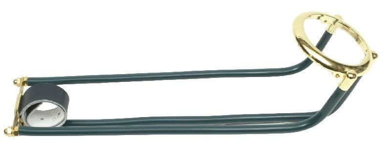 Empire Rails Deluxe With Nets And Leathers- Green And Brass For Pool ...